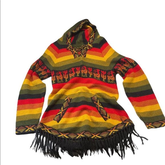 Handmade | Sweaters | Vintage Native American Pattern Sweater From ...